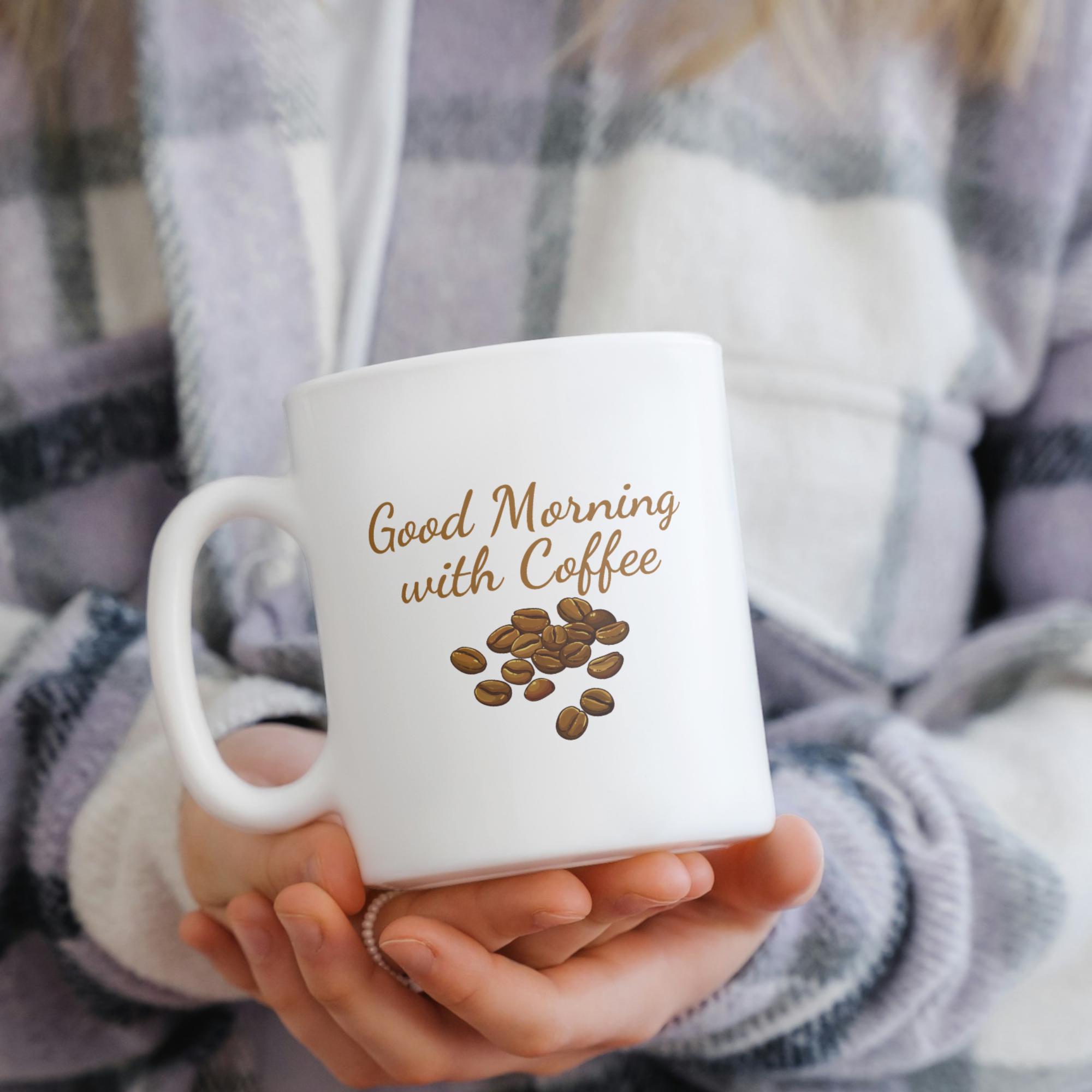 Good Morning/ Evening Coffee Mug, the Perfect Mug for Every Mood ...