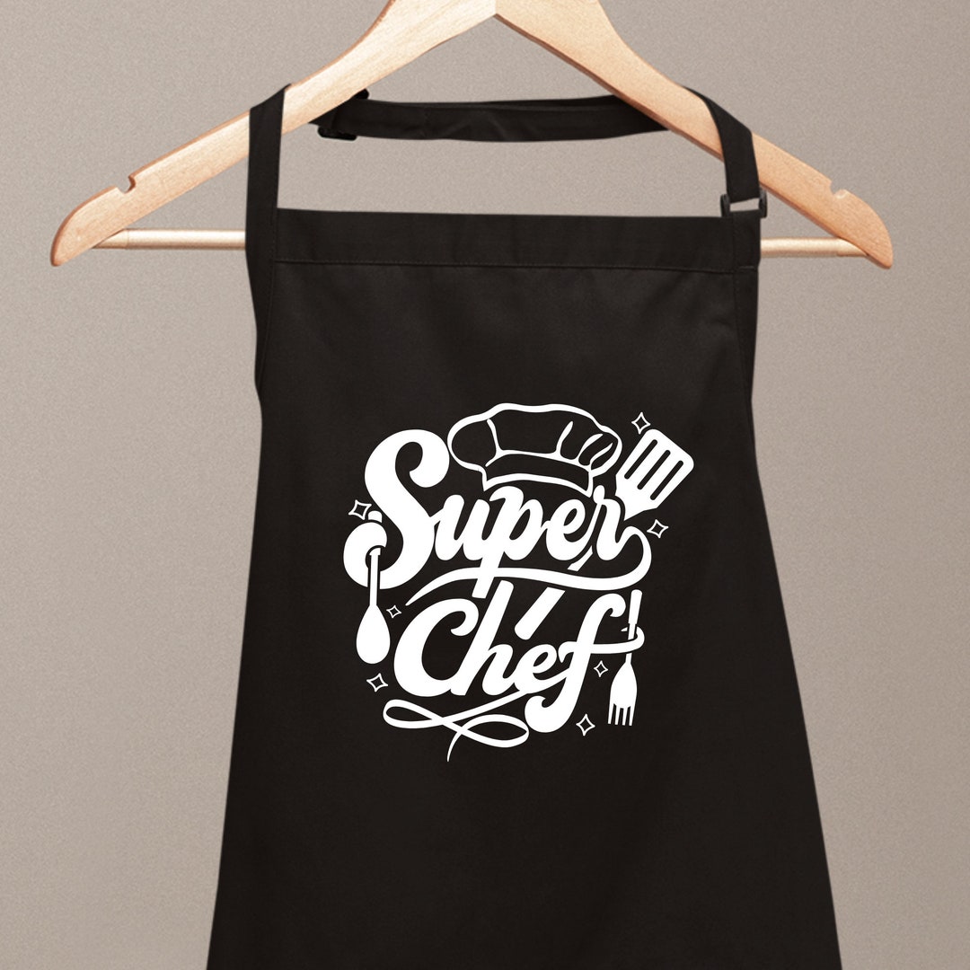 Super Chef Funny Apron | BBQ Apron | Kitchen Apron | Gift for Her/him ...