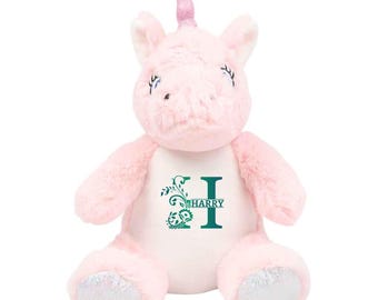 Hugfun Unicorn Stuffed Animal Plush Toy Vintage for Kids Etsy