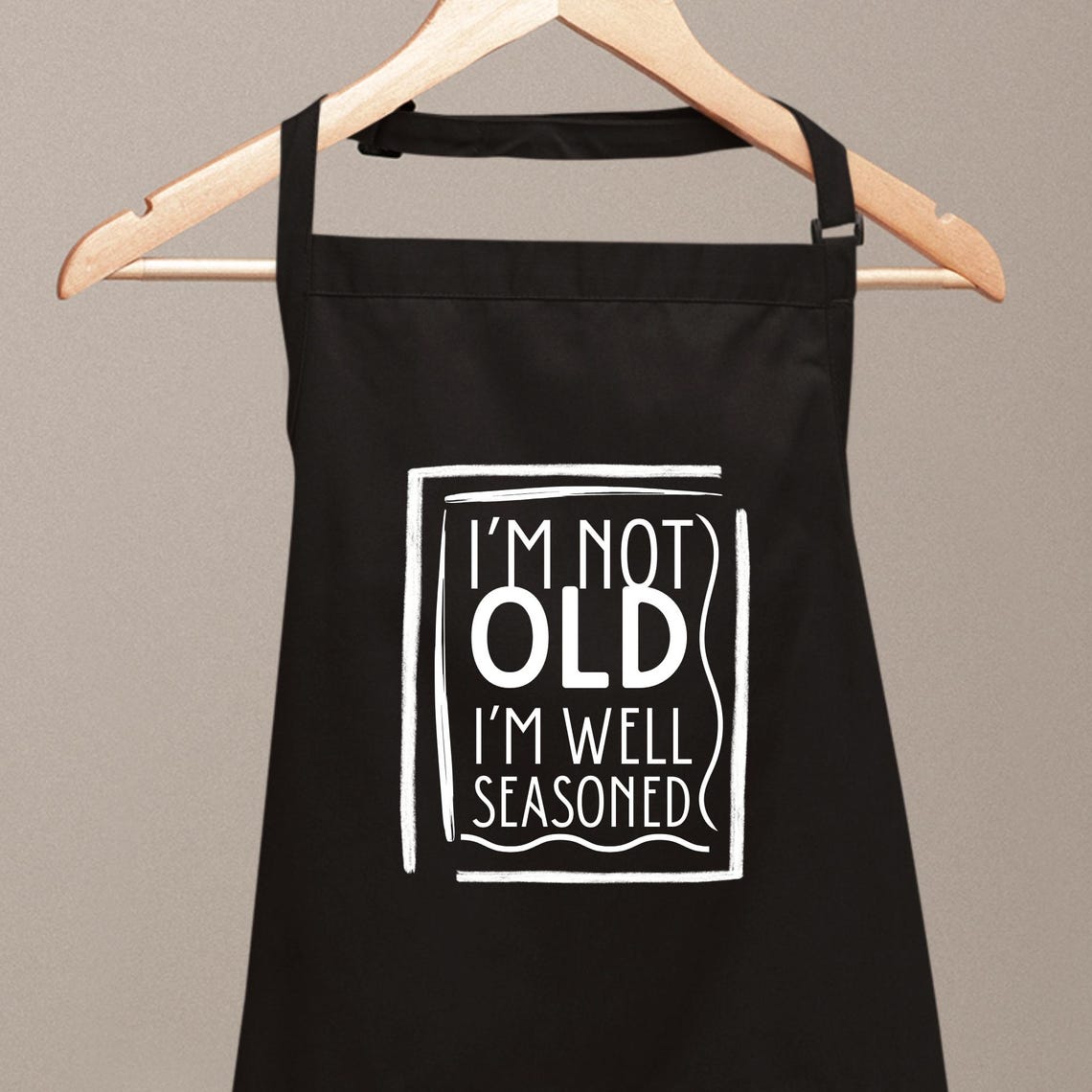 I'm Not Old I'm Well Seasoned Funny Aprons for Women's Novelty Chef ...