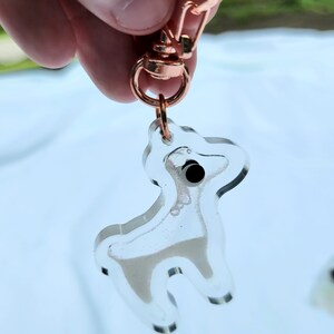 Glitter Shaker Tbh Btw Idk Creature Keychain - Etsy