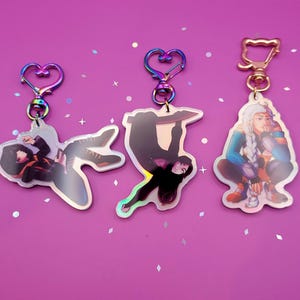 I Was a Teenage Exocolonist Character Keychains 2.5 In - Etsy