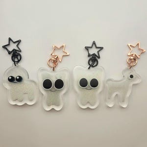 Glitter Shaker Tbh Btw Idk Creature Keychain - Etsy