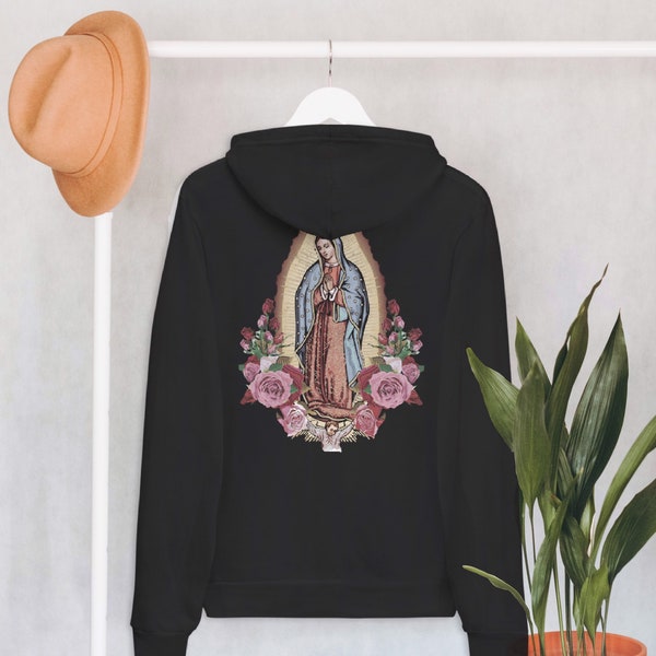 Virgin Mary Hoodie - Etsy