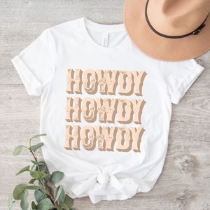Howdy Shirt Western Shirt for Women - Etsy