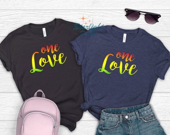 One Love T Shirt | Etsy