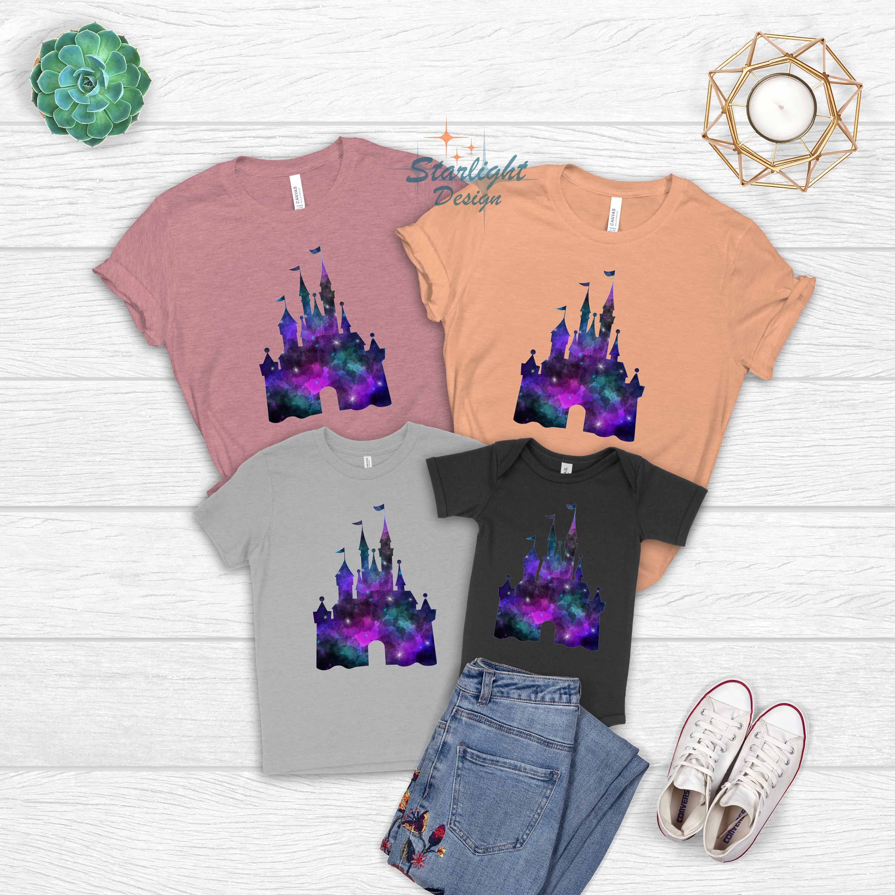Disney Castle T Shirt Disney Shirts Mickey Shirt Vacation Etsy