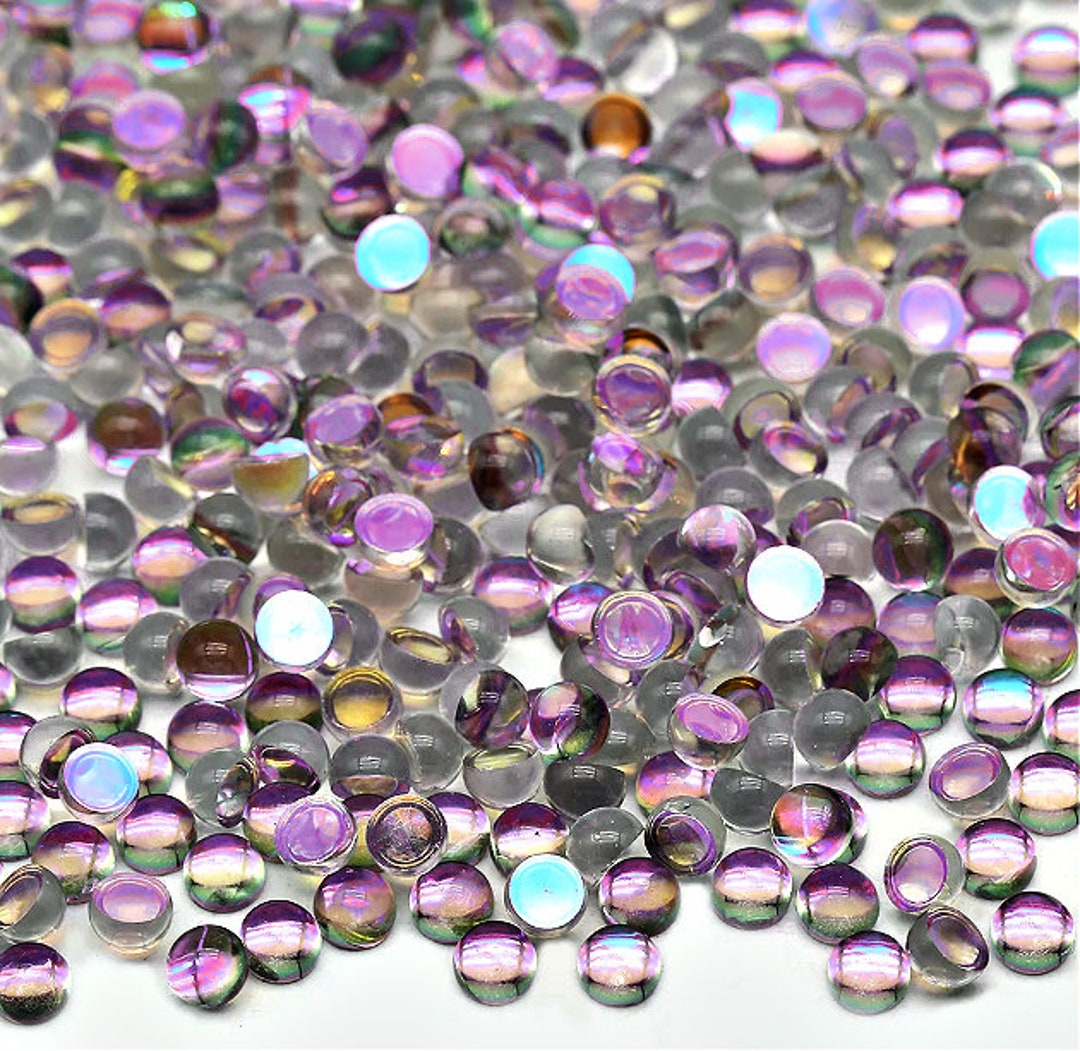 Mermaids Tear Purple Shadow-glass Rhinestones-ss6-ss8-ss10-ss12-ss16 ...