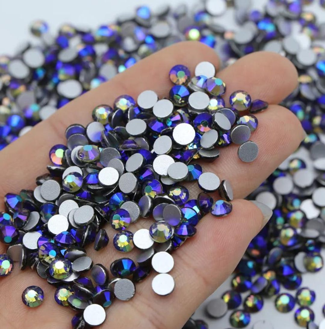 Seaside Sunset Glass Non-hotfix Rhinestones - Etsy