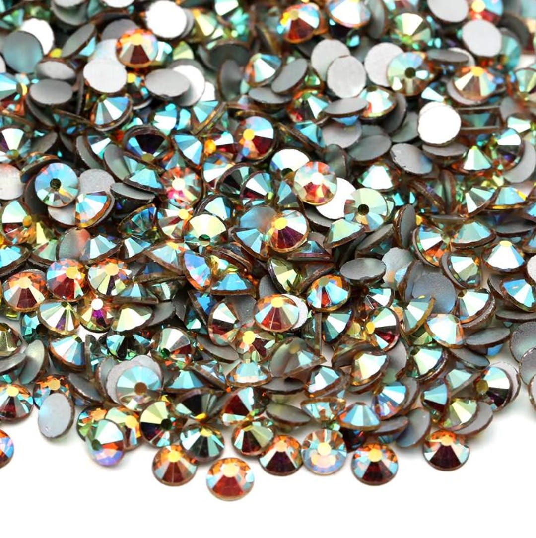 Sunset Glass Non-hotfix Rhinestones - Etsy