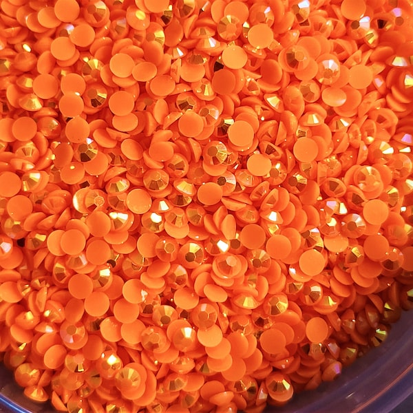 Orange Rhinestones - Etsy
