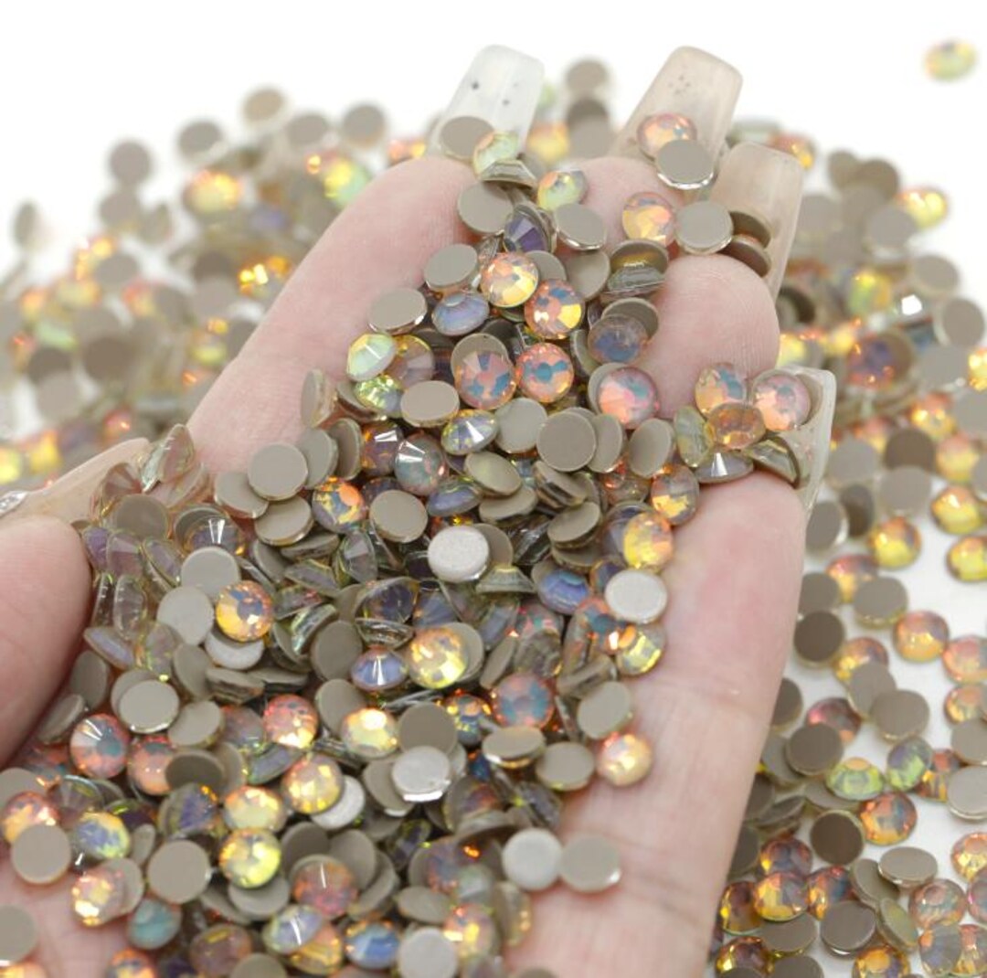 NEW* Mocca Coffee Opal Glass Non-hotfix Rhinestones - Etsy