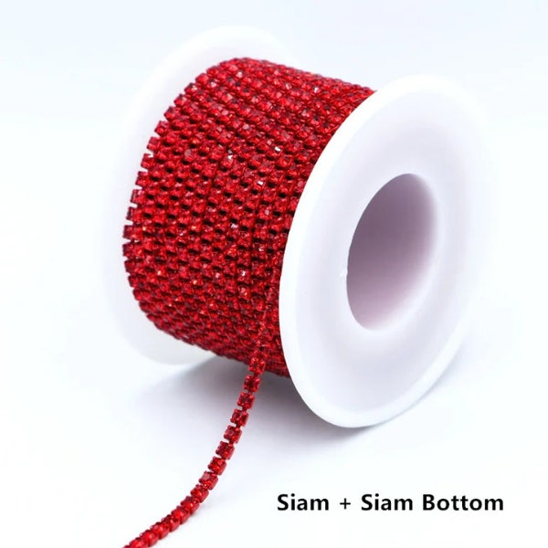 Rhinestone Trim by the Yard - Etsy