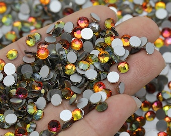 Red Flame Volcano Rhinestones - Etsy
