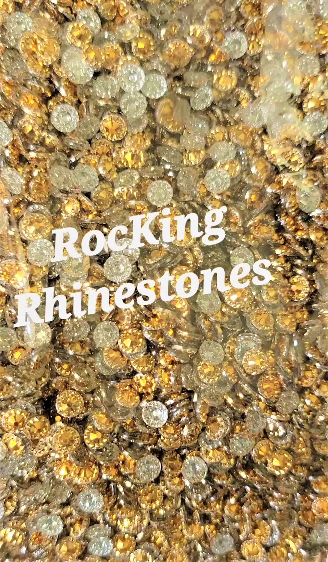 Sunflower Gold Jelly Flatback Non-hotfix Resin Rhinestones - Etsy