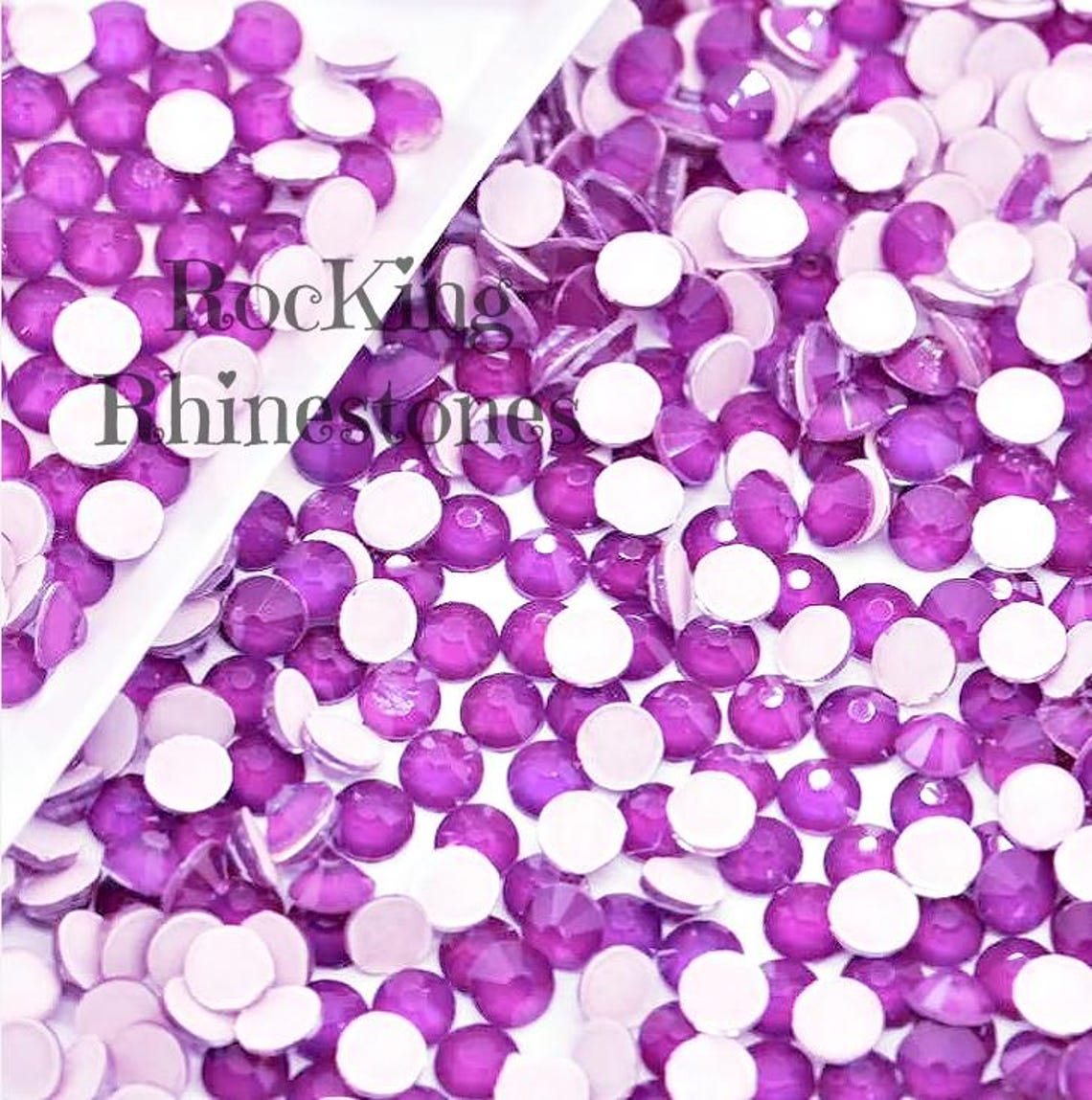 NEW* Color Changing Purple (tanzanite) Temperature Glass Rhinestones - Etsy