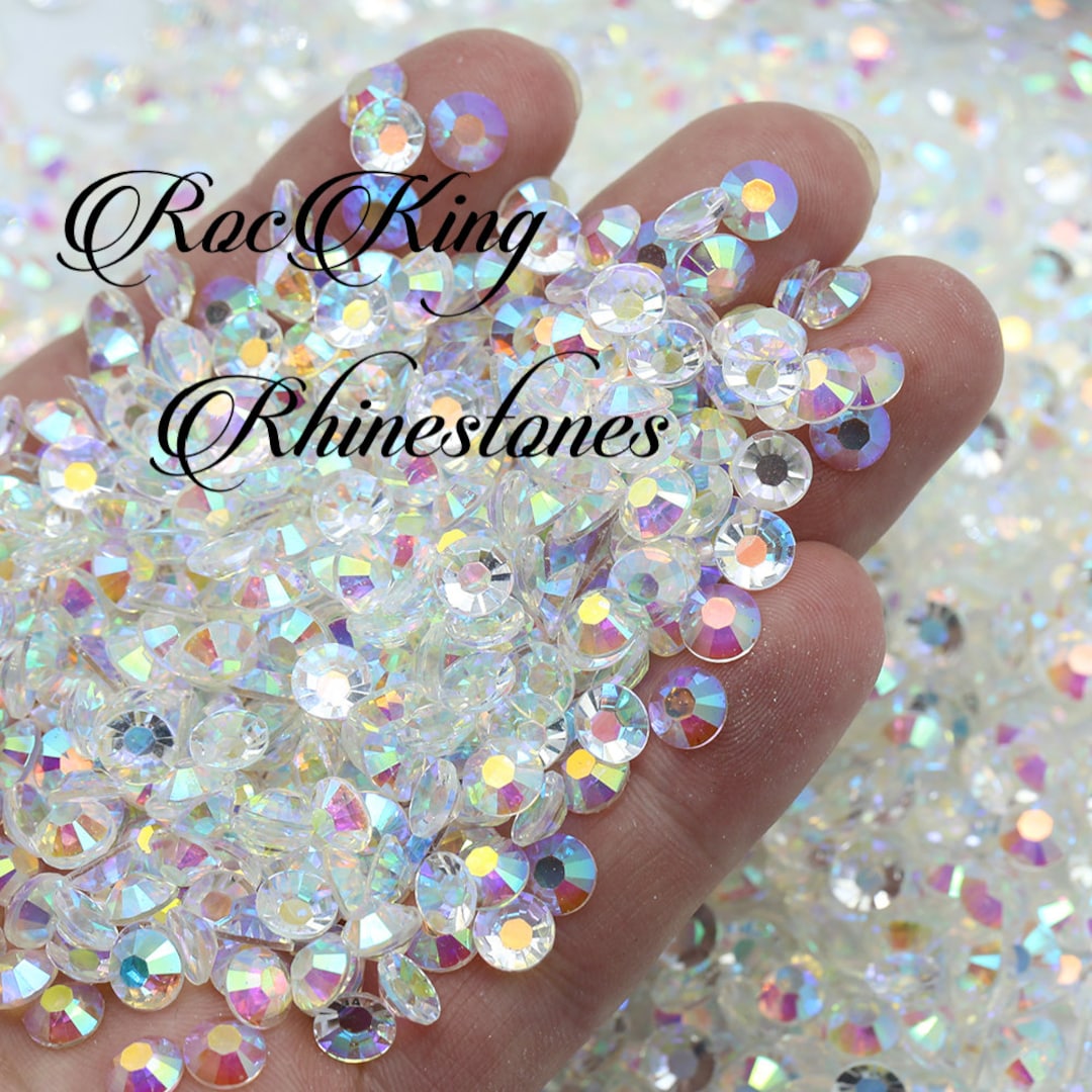 Transparent AB Jelly Resin Rhinestones - Etsy