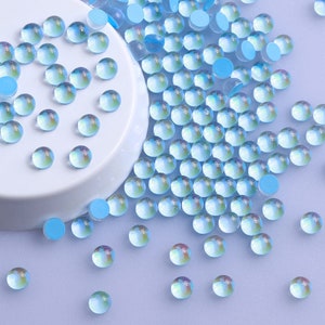 Mermaids Tear Baby Blue Glass Rhinestones - Etsy