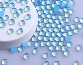 Mermaids Tear Purple-glass Rhinestones-ss10-ss16-ss20-nail | Etsy