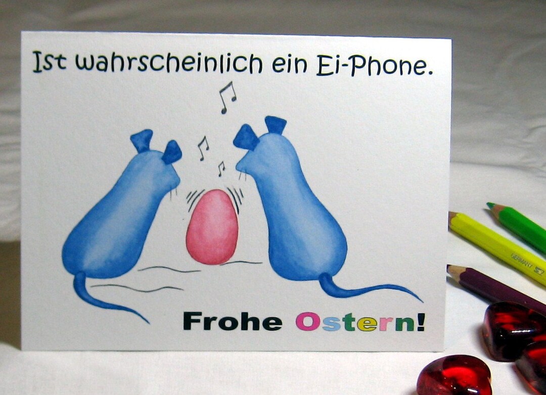 Frohe Ostern, Ei-Phone, Ostern lustig, Humor zu Ostern - Etsy.de
