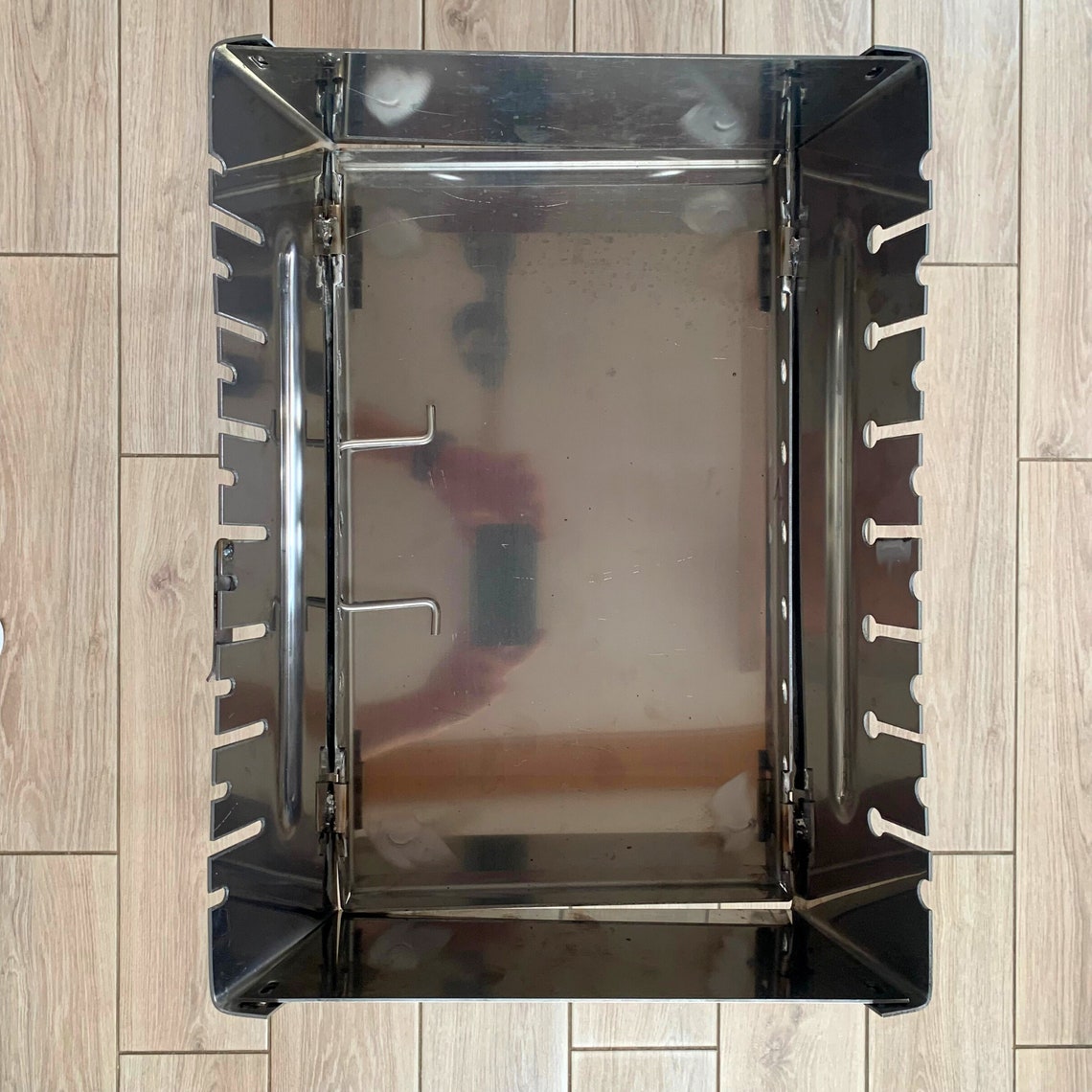 Stainless Steel Portable Brazier Foldable Brazier Campfire - Etsy