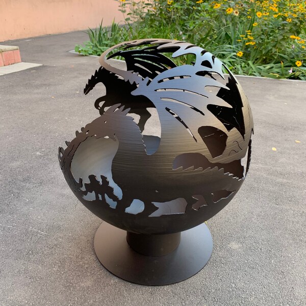 Dragon Fire Pit - Etsy