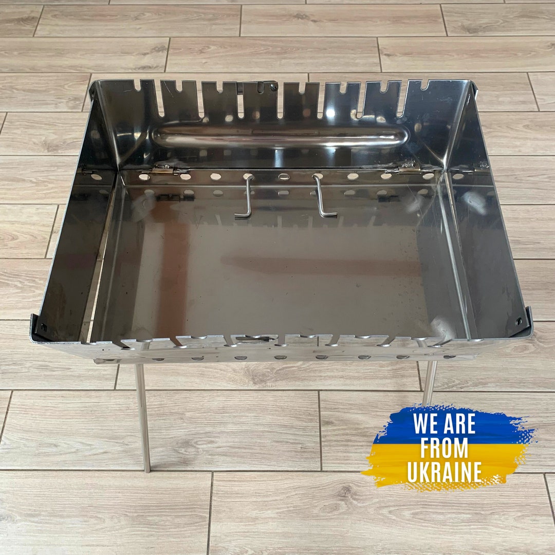 Stainless Steel Portable Brazier Foldable Brazier Campfire - Etsy