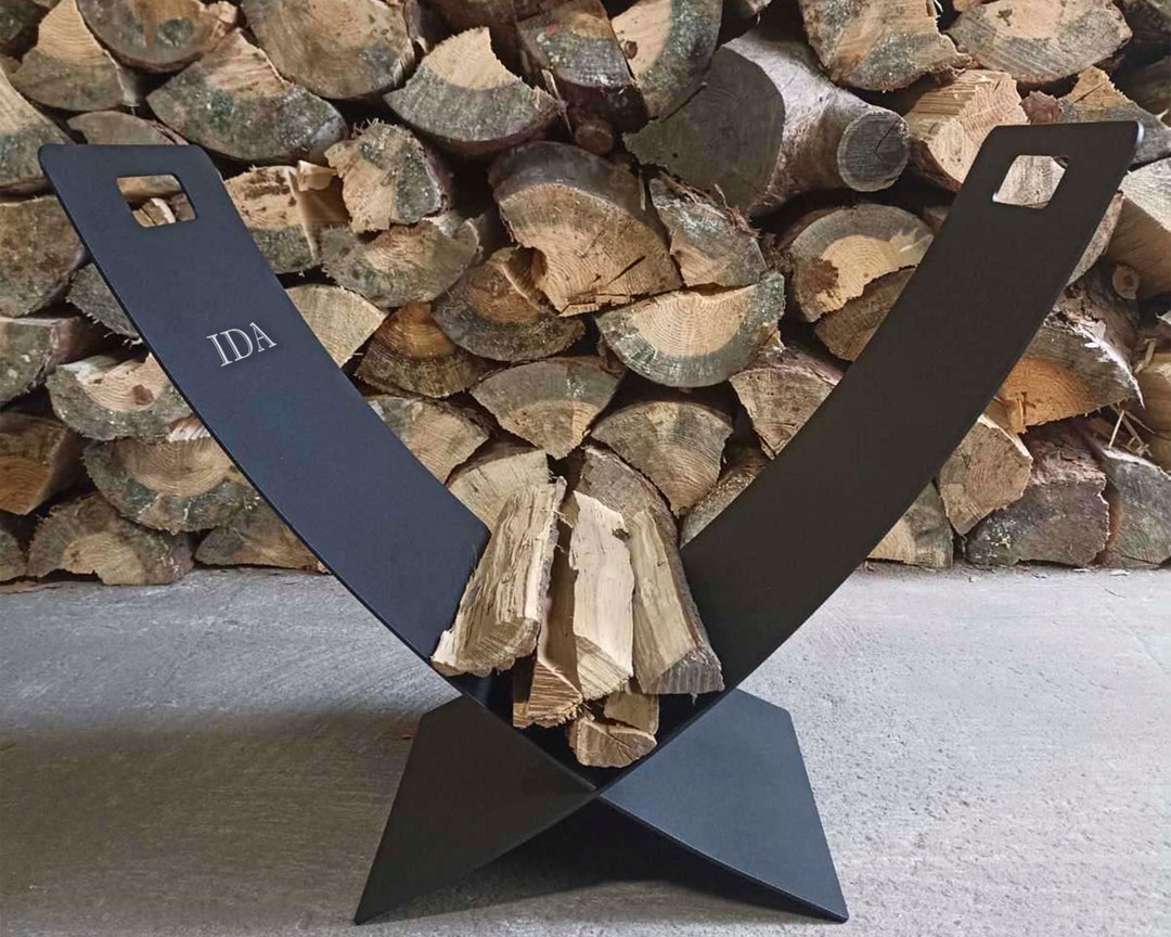 X-shaped Collapsible Log Holder Firewood Rack Modern Log - Etsy