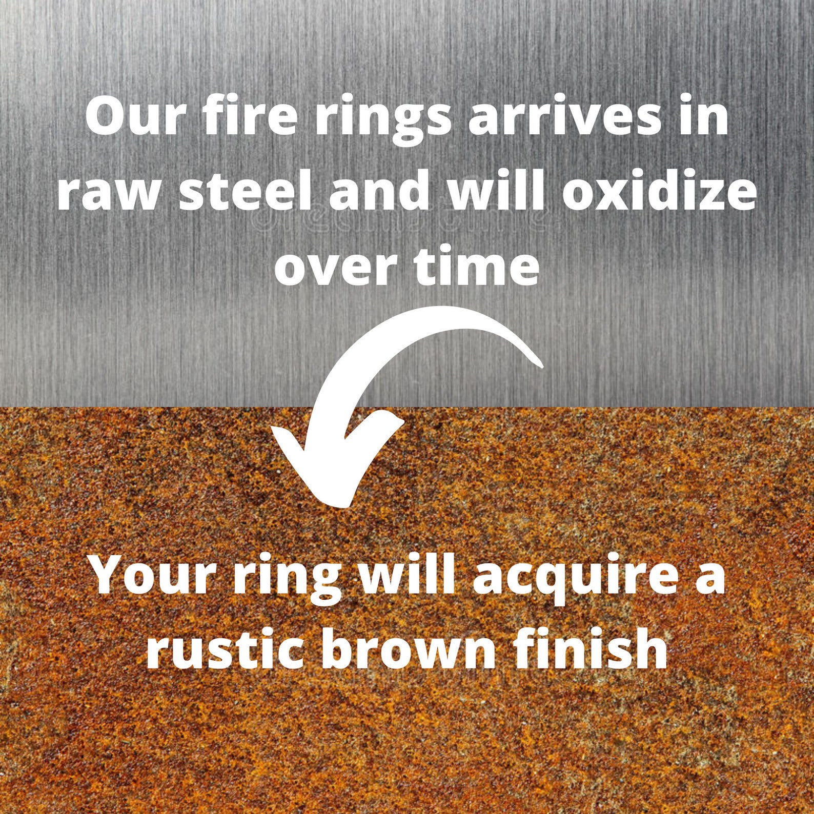 Personalized Heavy Duty Fire Ring Custom Backyard Fire Ring | Etsy