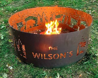 Heavy Duty Fire Ring | Etsy