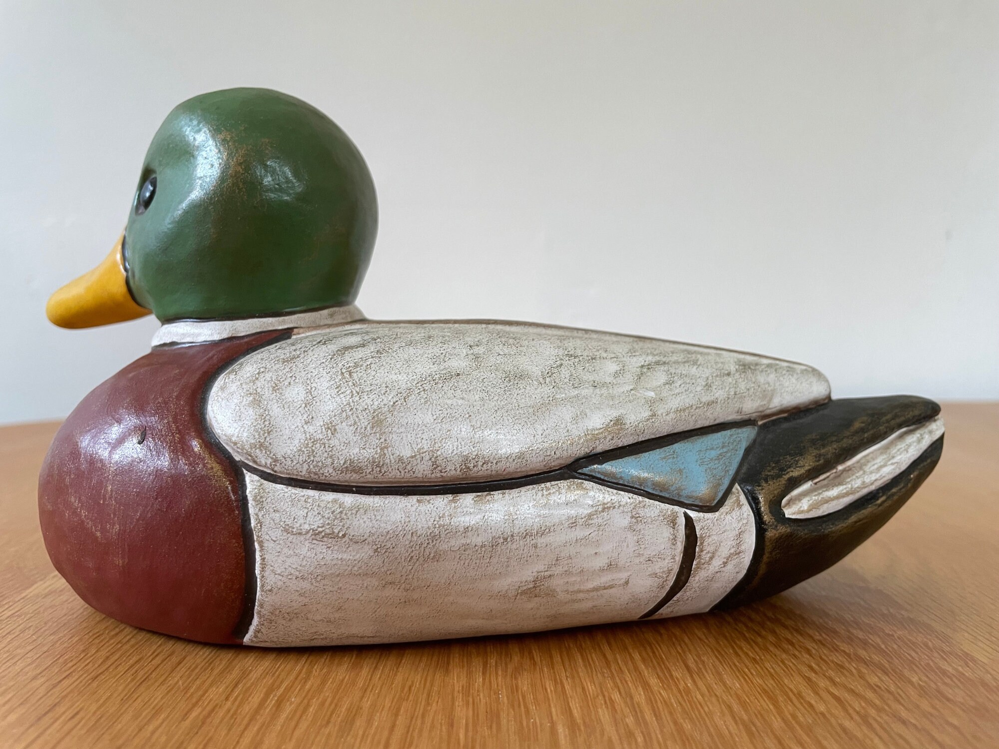 Thun Bolzano Pottery Duck leue Thun - Etsy