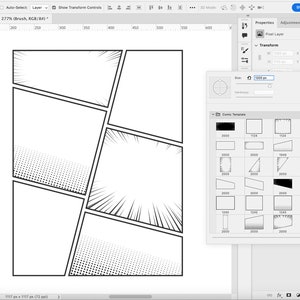 110 Photoshop Comic Brushes, Adobe Fresco Comics Brush, Comic Stamp ...