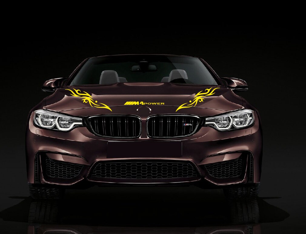 Hood Sport Sticker Decal Side Door Stripes Compatible With Bmw Etsy