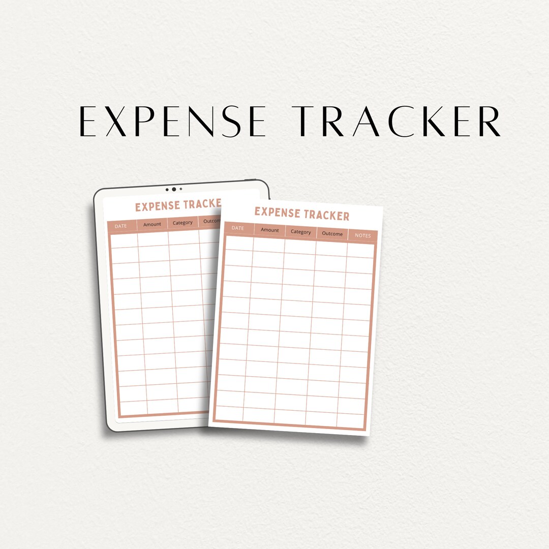 Printable Expense Tracker, Budget Management, Financial Planning ...