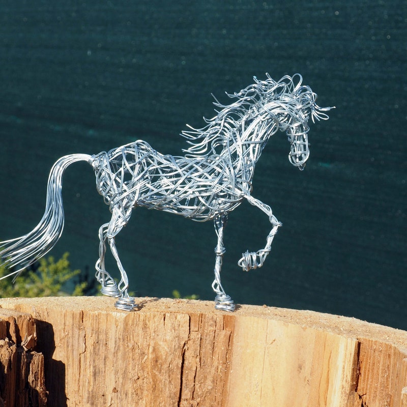 Wire Horse - Etsy