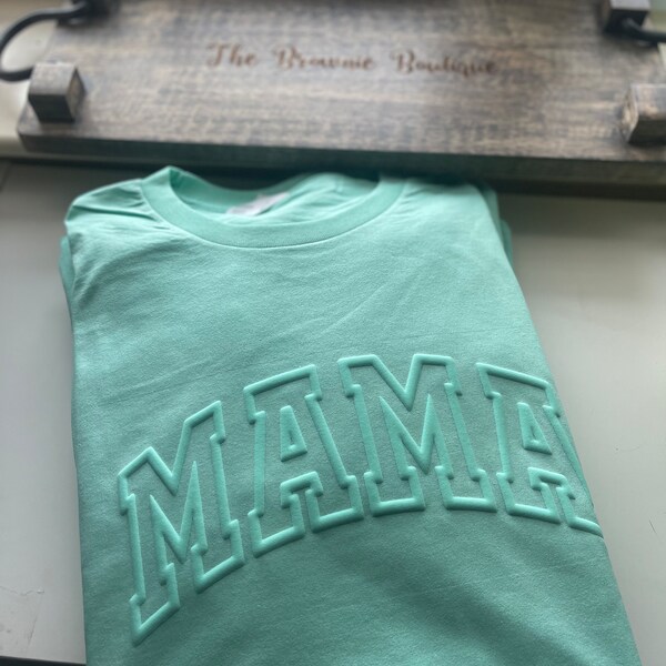 Puff Writing Shirt - Etsy