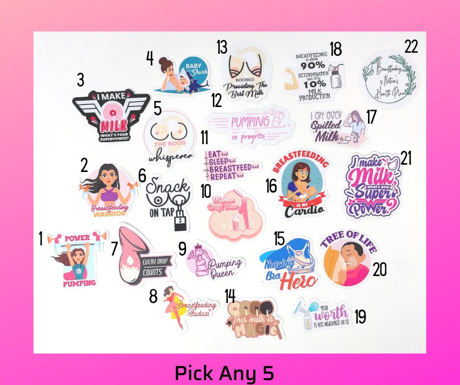 Breastfeeding Stickers, Breastfeeding Mama, Breastfeeding, Pumping ...