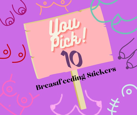 Breastfeeding Stickers Breastfeeding Mama Breastfeeding - Etsy