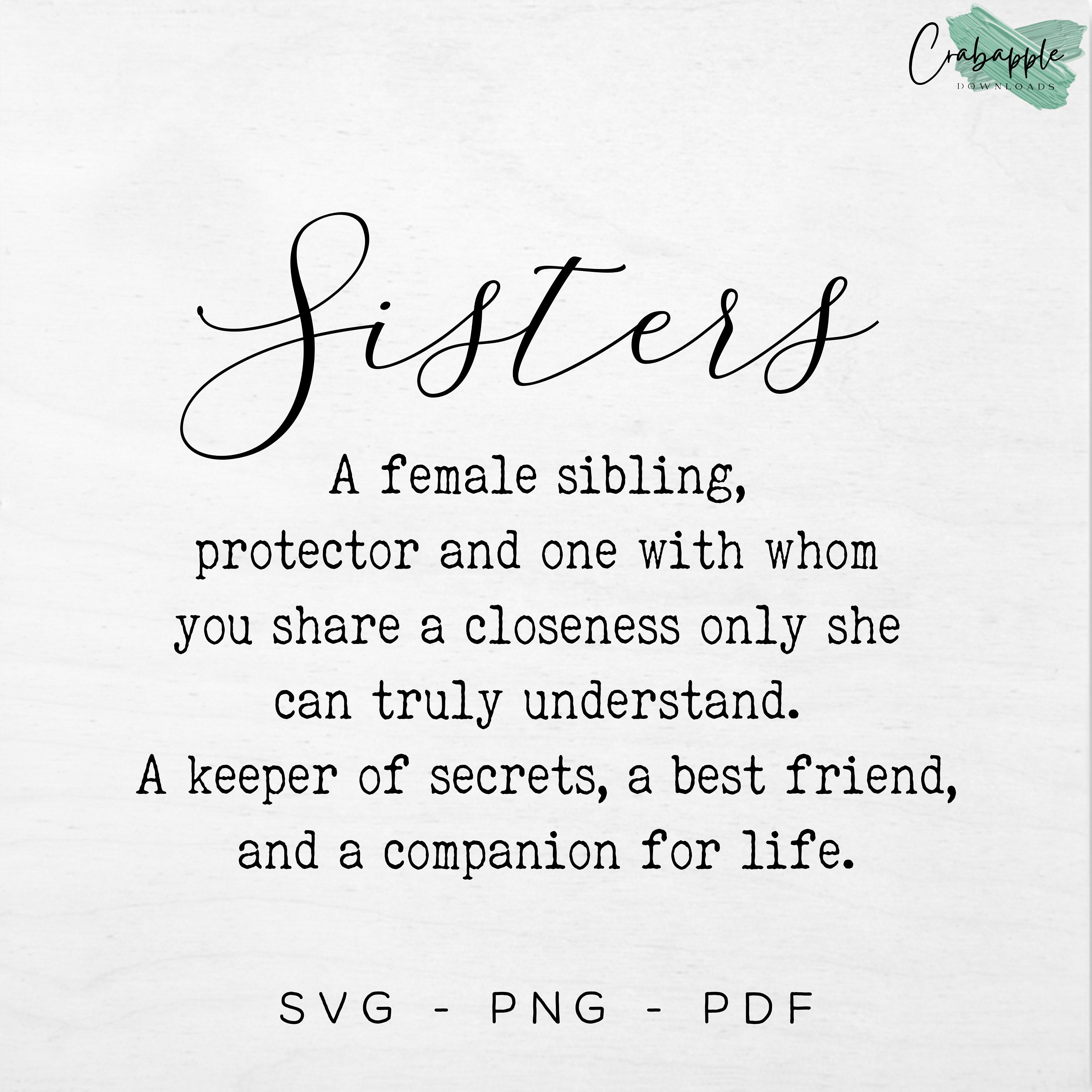 Best Friend Sister Quotes And Sayings