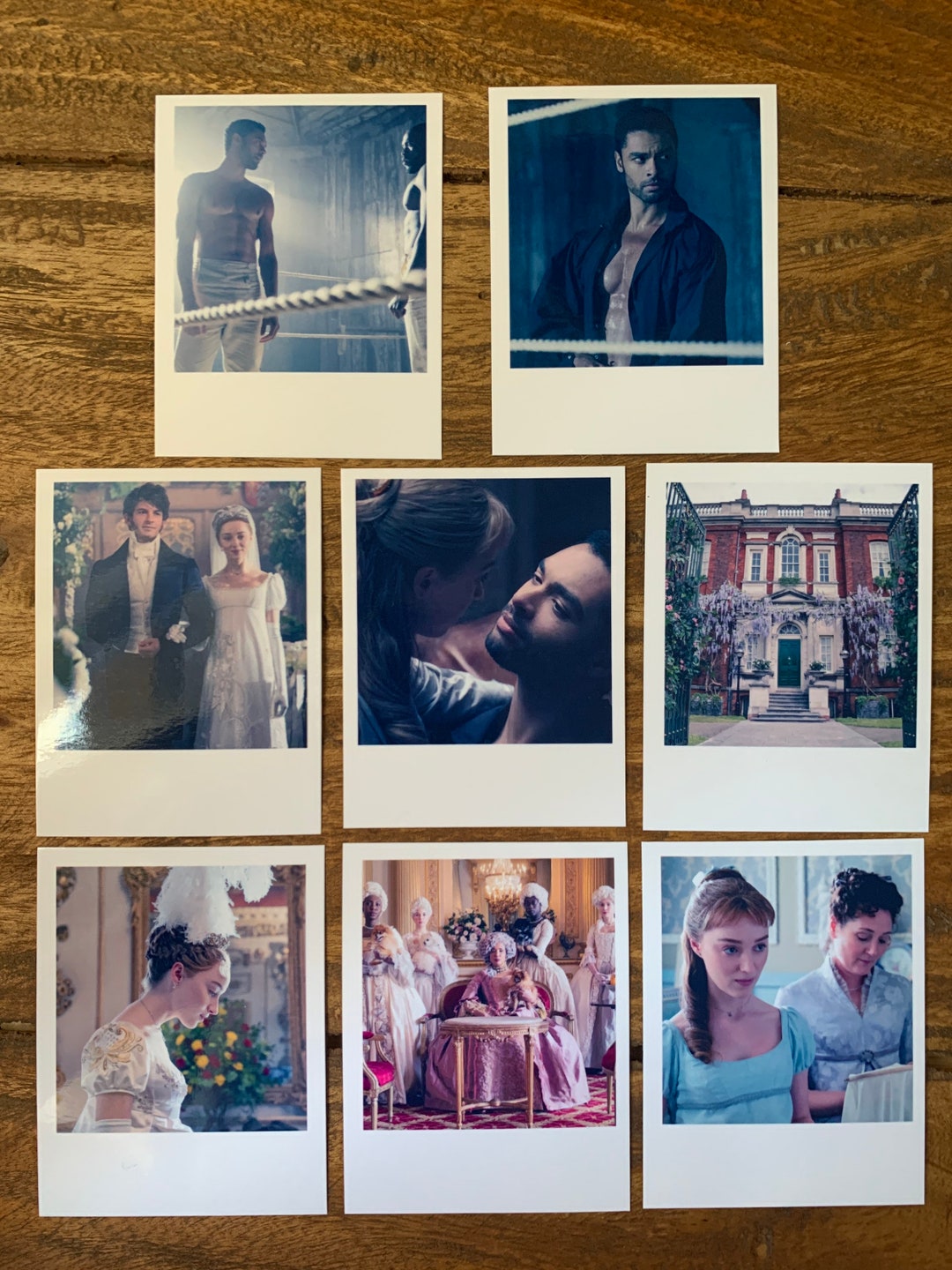 Simon & Daphne Polaroid Pack 8 Photographs Bridgerton - Etsy