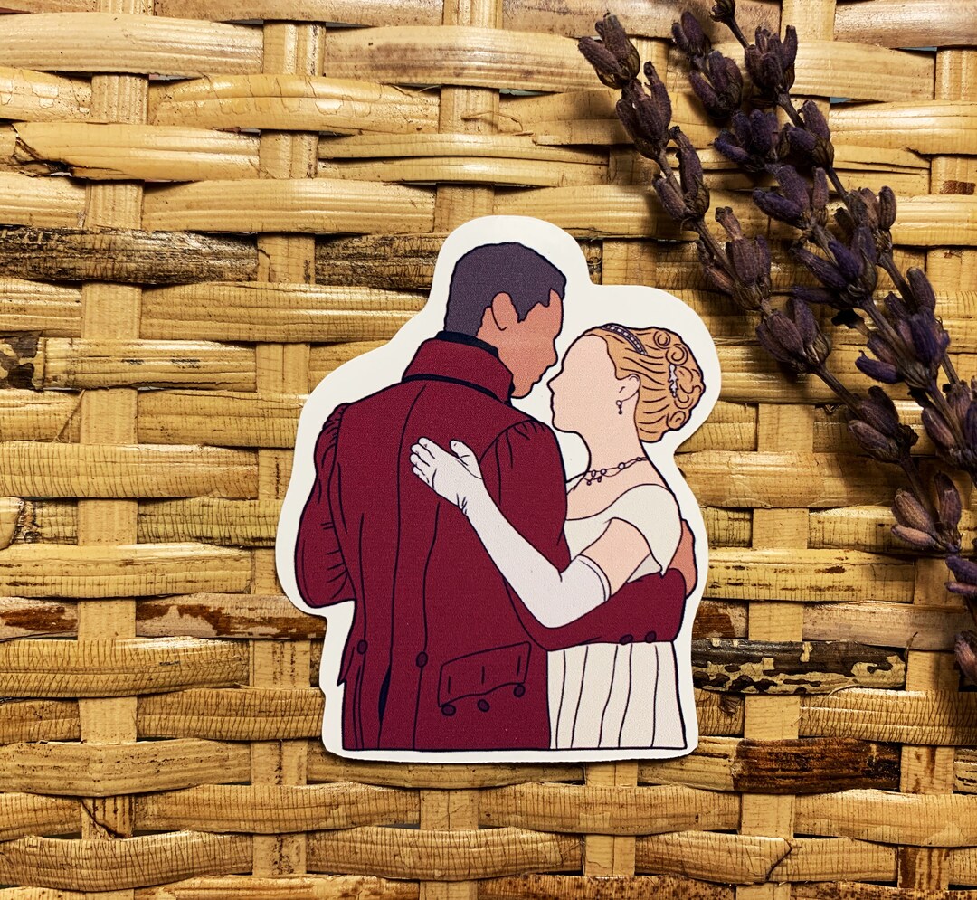 Simon and Daphne Sticker Bridgerton Regency Era Netflix Original ...