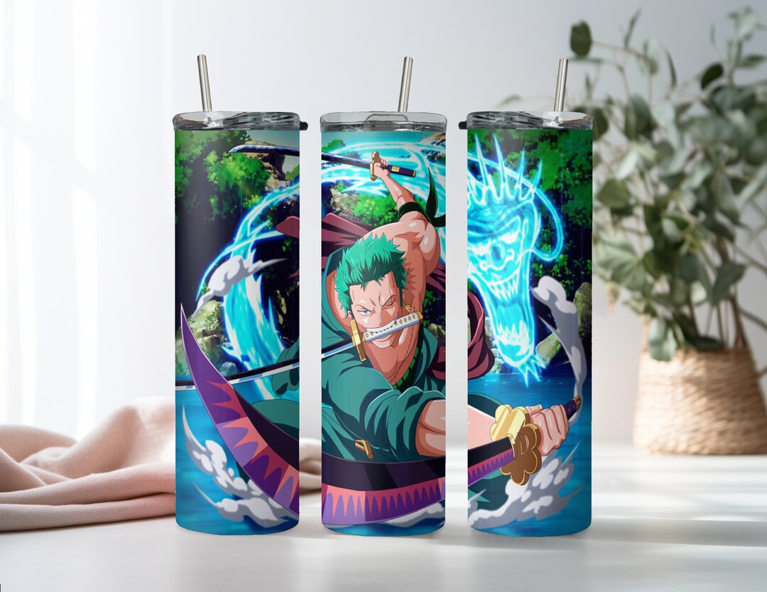 20oz Roronoa Zoro / One Piece Tumbler - Etsy