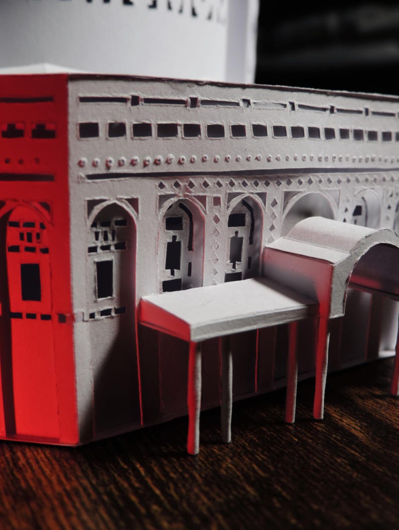 Papercraft "dome of the Rock" Architecture Model Detailed DIY Craft PDF ...