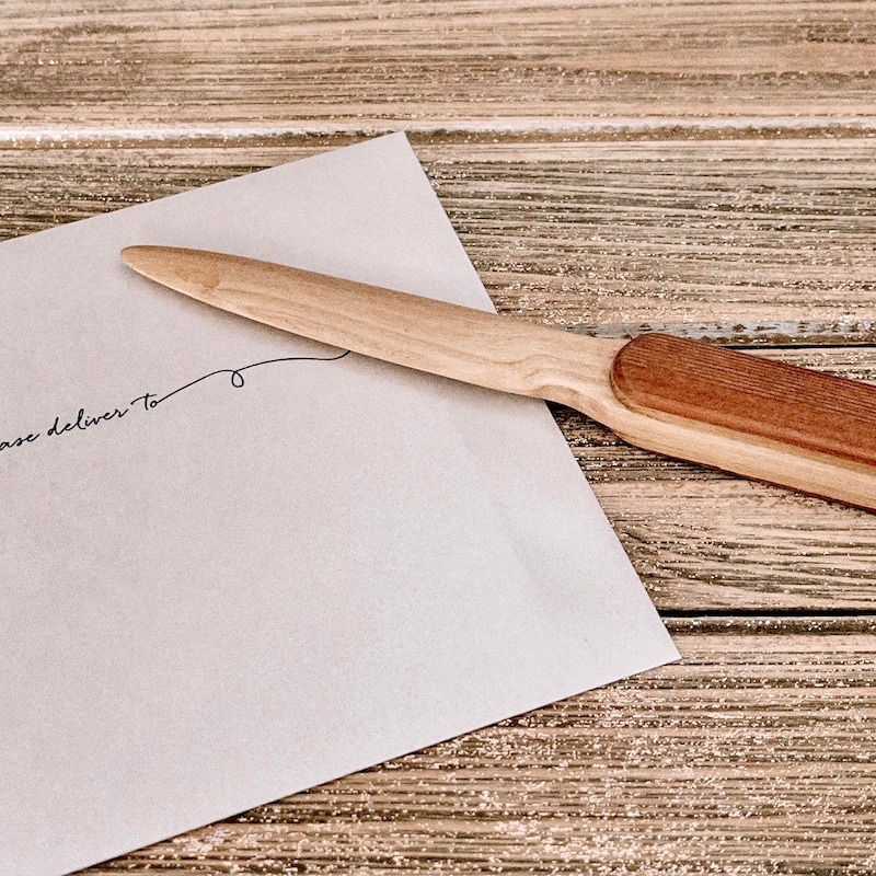 Letter Opener Wood - Etsy