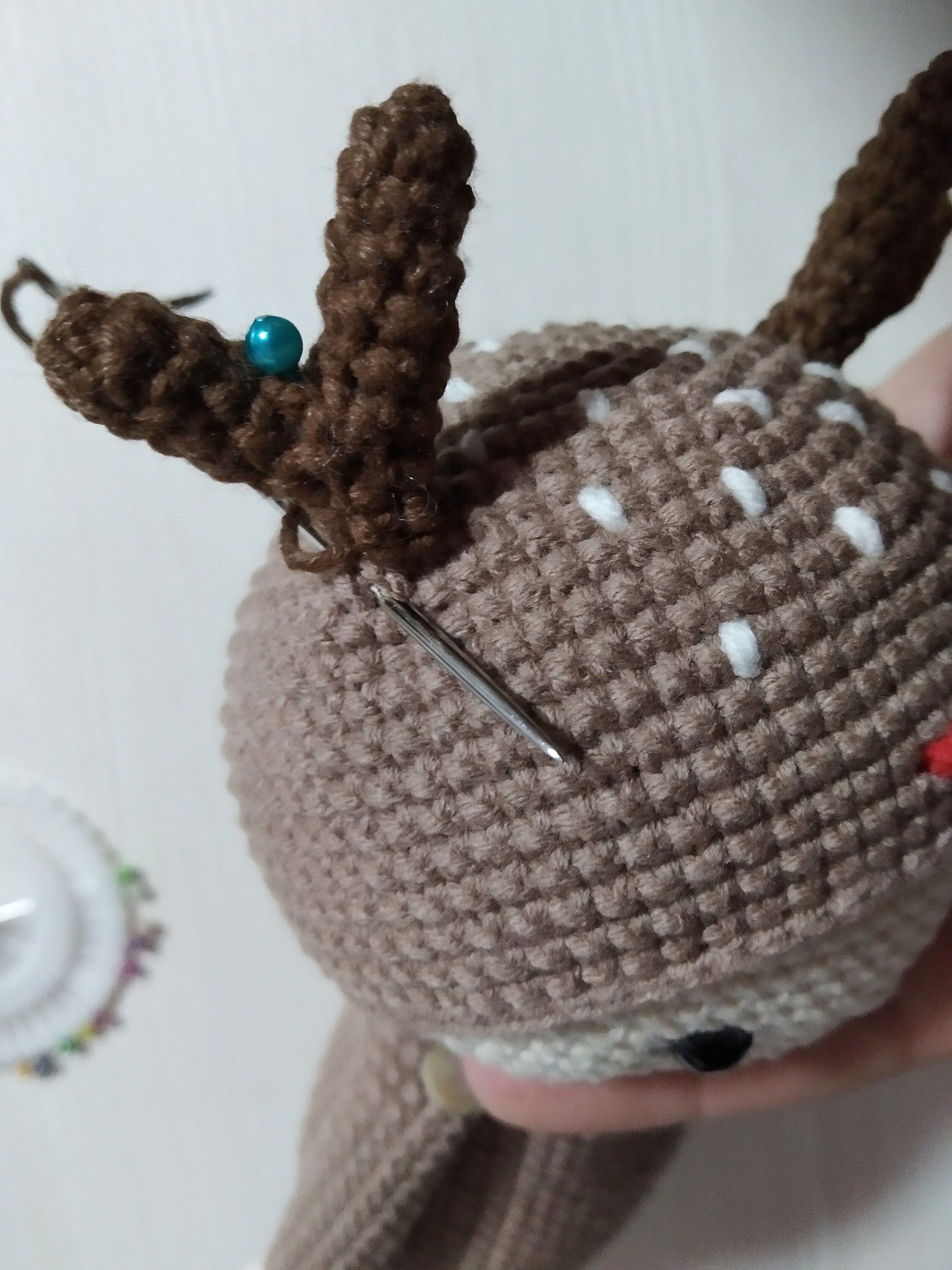 Crochet Pattern the Christmas Reindeer PDF PDF Pattern Crochet Deer ...