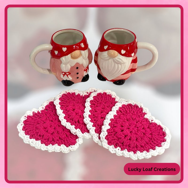 Crochet Cup Coaster - Etsy