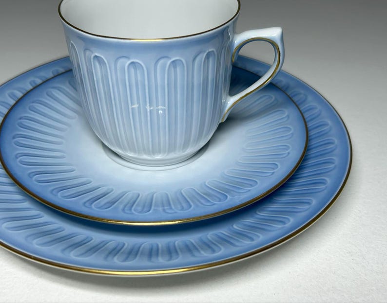 Bing and Grondahl Blue Ballerina Porcelain Coffee Set, Bing & Grøndahl ...