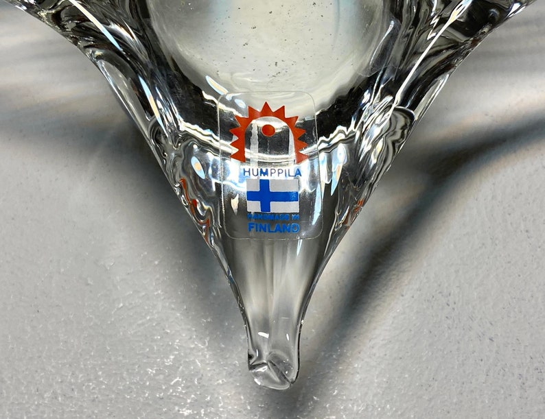 Humppila Finnish Glass Bird Paperweight Humppila Finland - Etsy