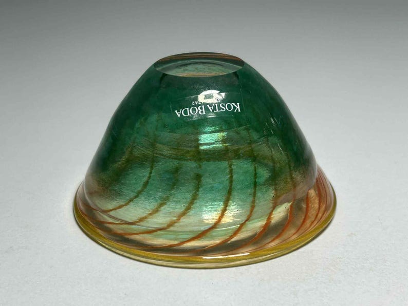 Kosta Boda Kjell Engman Artist Collection Art Glass Miniature Bowl ...