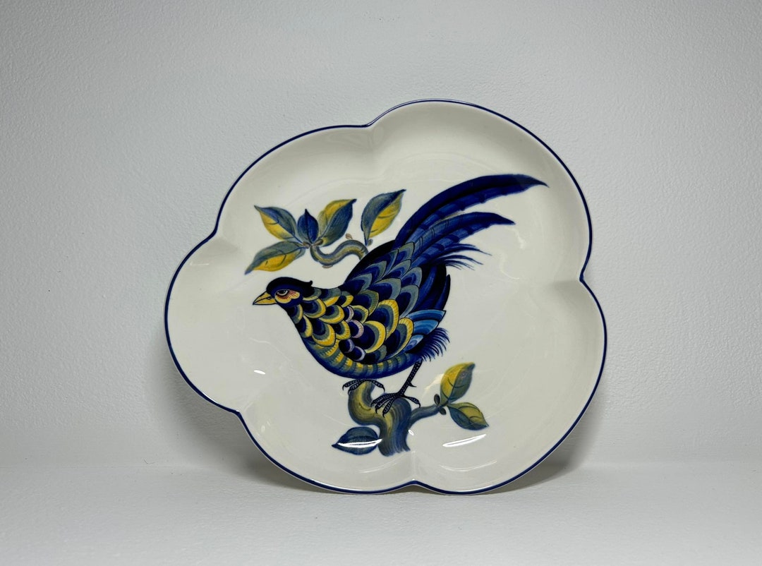 Royal Copenhagen Blue Pheasant Porcelain Serving Dish, Royal Copenhagen ...